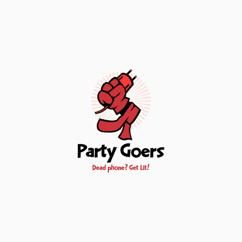 Lit logo for a product targeted a party goeres | Logo design contest