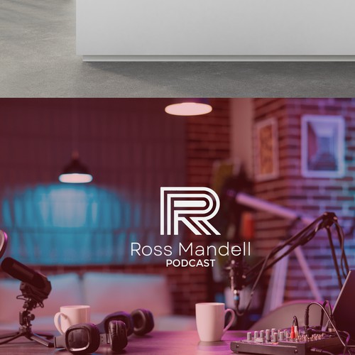 Designs | Ross Mandell the next world famous podcaster | Logo design ...