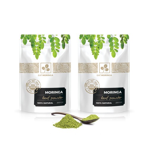 Eat Moringa High End Packaging needed! | Product packaging contest
