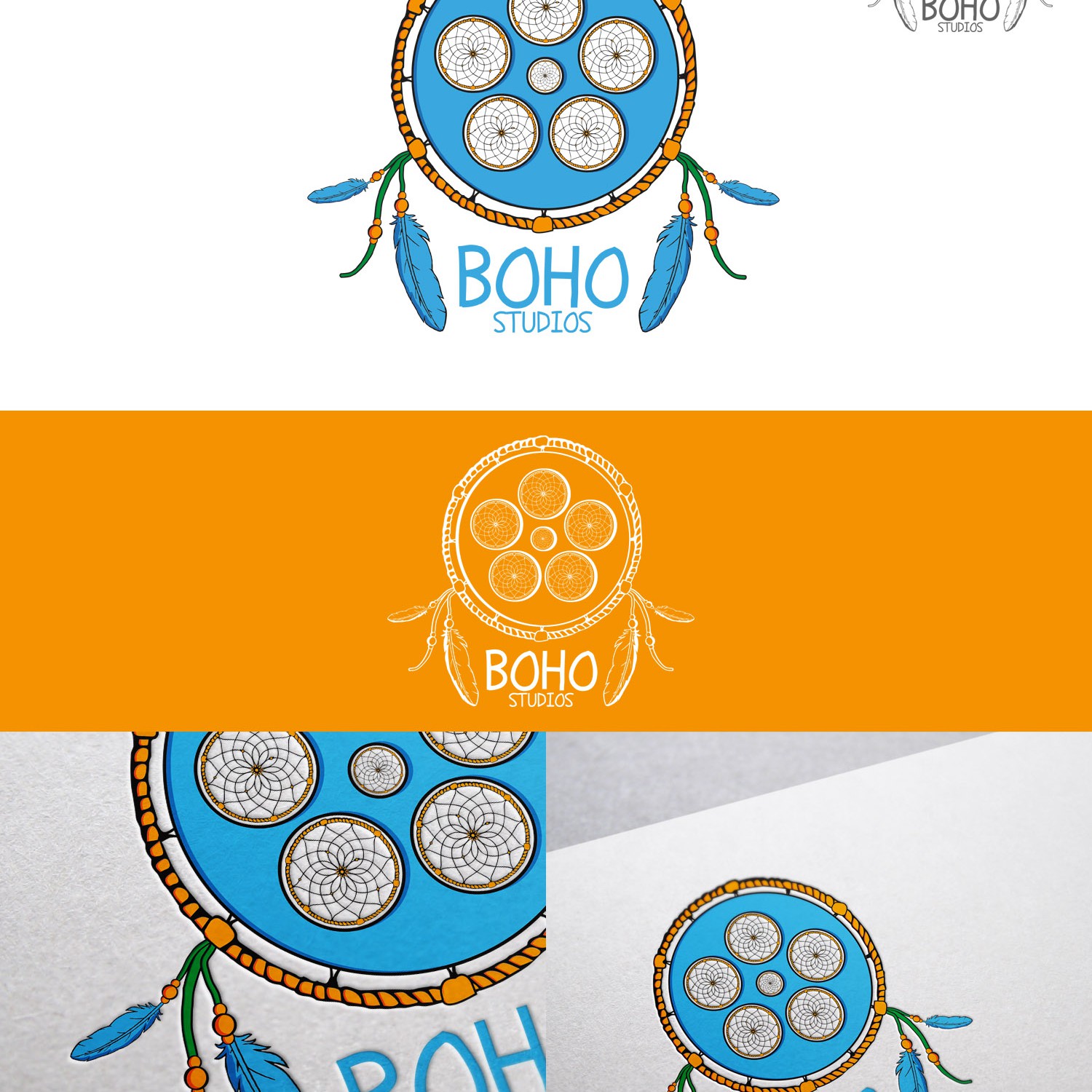Bohemian Logos - Free Bohemian Logo Ideas, Design & Templates