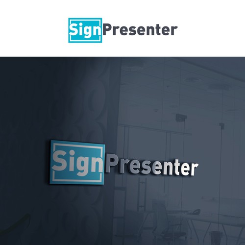 Logo for Digital Signage Software; SignPresenter | Logo design contest
