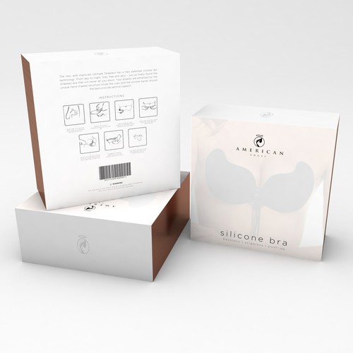 Box design for a Women's Strapless Bra | Product packaging contest