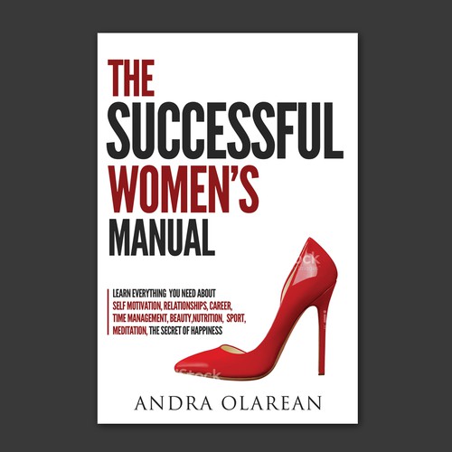 design a cover for a Personal Development book: Successful women's ...
