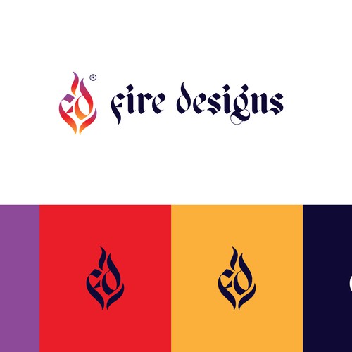 Designs | Fire Designs logo extravaganza!! | Logo & social media pack ...