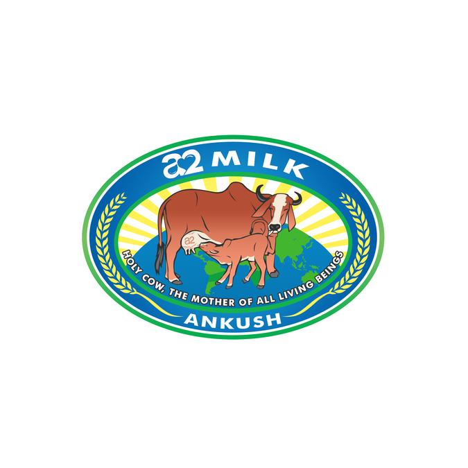 New logo wanted for ANKUSH & A2 Milk | Logo design contest