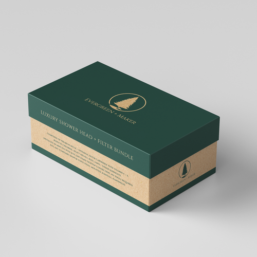 Designs | EverGreen + Maker Shower bundle pack box | Product packaging ...