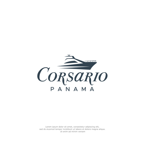 Designs | Corsario (fishing boat. Name on the bote) | Logo design contest