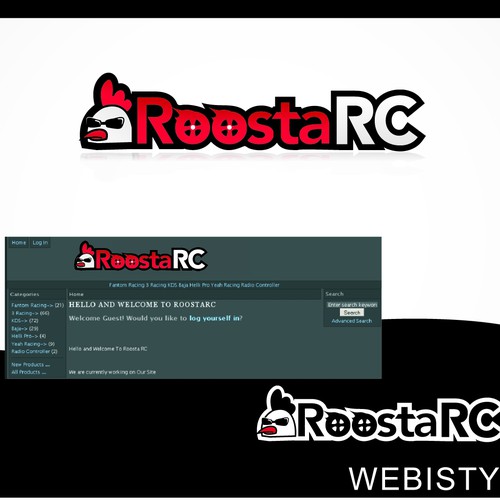 Hobby Shop Logo RoostaRC | Logo design contest