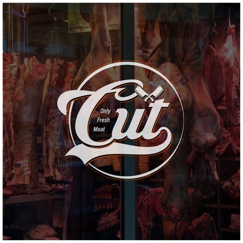 Designs | Design creative modern butcher shop logo and slogan | Logo ...