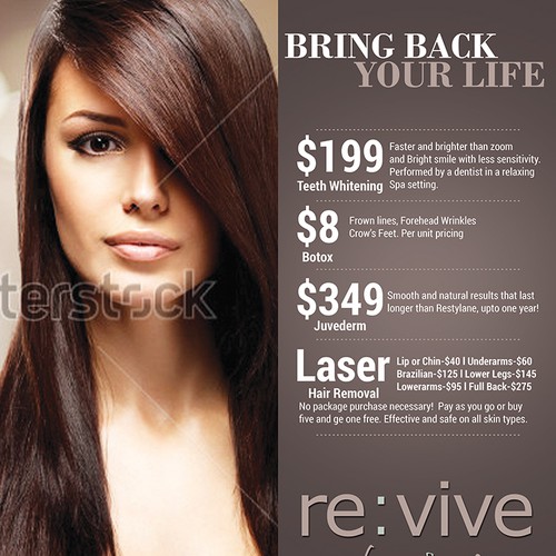 Upscale Salon Flyer REOPENING BEAUTY SALON FLYER Template