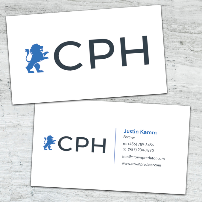 Business Card for Venture Capital Firm | Business card contest