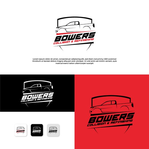 Designs | Bowers Collision and Refinishing | Logo design contest