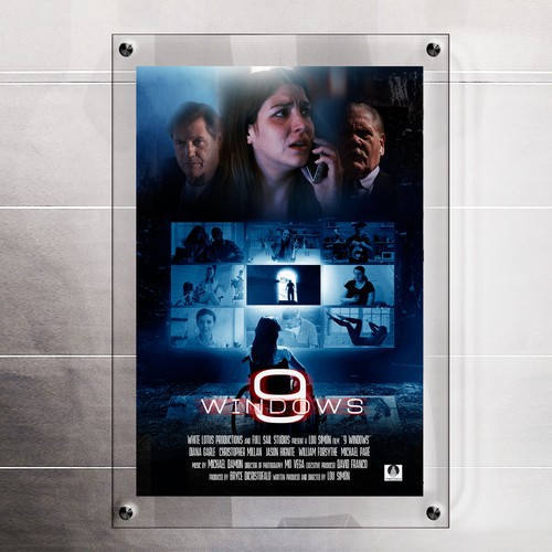 Designs | 9 Windows Horror Film Poster | Poster contest