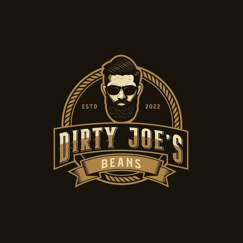 Designs | Dirty Joe's Beans Coffee Company | Logo & brand identity pack ...