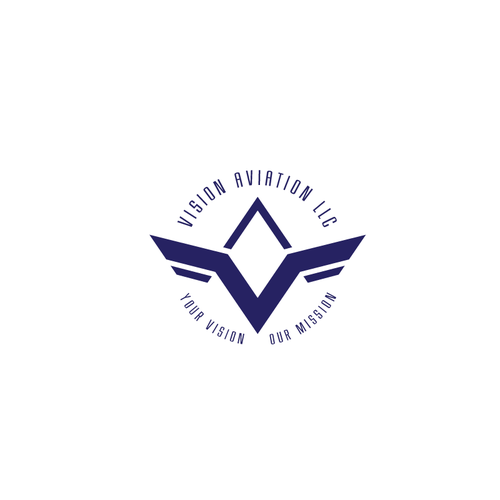 Vintage Aviation Logo for Vision Aviation LLC | Logo design contest