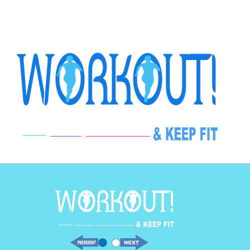 Creëer een sportief logo voor WorkOut! & Keep Fit | Logo design contest
