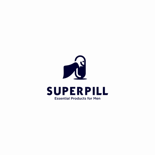 SuperLogo for SuperPill | Logo design contest