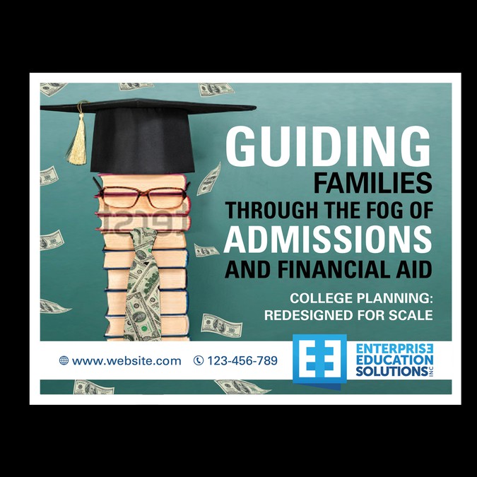 Create a flyer to help thousands with college admissions and financial ...