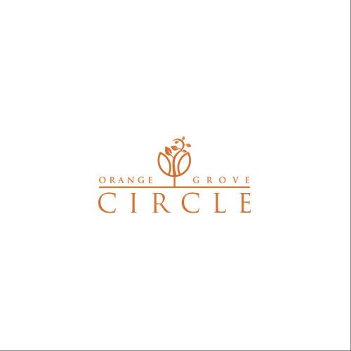 Design a Mid-Century Modern logo for "Orange Grove Circle" luxury ...