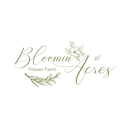 Designs | Flower Farm Logo to jumpstart a new business | Logo design ...