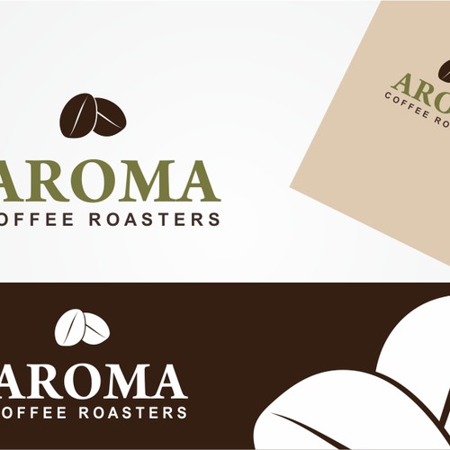 logo for Aroma Coffee Roasters | Logo design contest