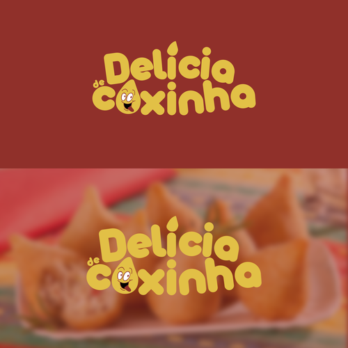 Logo Design Delicia de Coxinha | Logo design contest