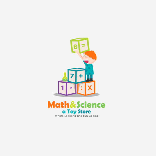 Design a unique logo for our website, Math & Science a Toy Store | Logo ...