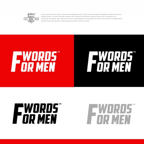 Designs | F Words for Men Needs a Logo | Logo design contest