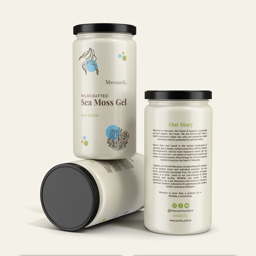Designs | Elegant design for sea moss gel label | Product label contest