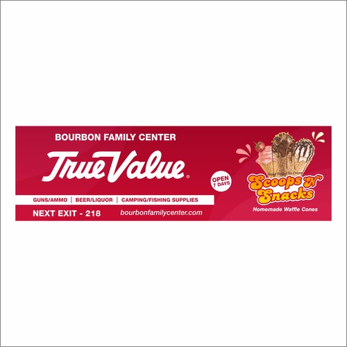 Small-town hardware store looking to update current billboard | Signage ...