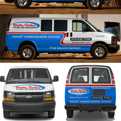 Eye-catching Service Van Wrap needed! | Car, truck or van wrap contest