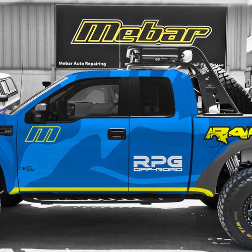 Design an awesome Car Wrap for a Ford Raptor | Car, truck or van wrap ...
