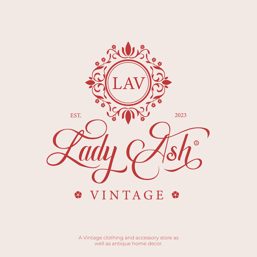 Designs | Lady Ash Vintage logo and branding | Logo & brand guide contest
