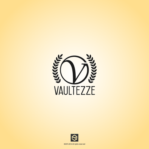 Classy brand logo with a touch of luxury to help launch the Vaultezze ...