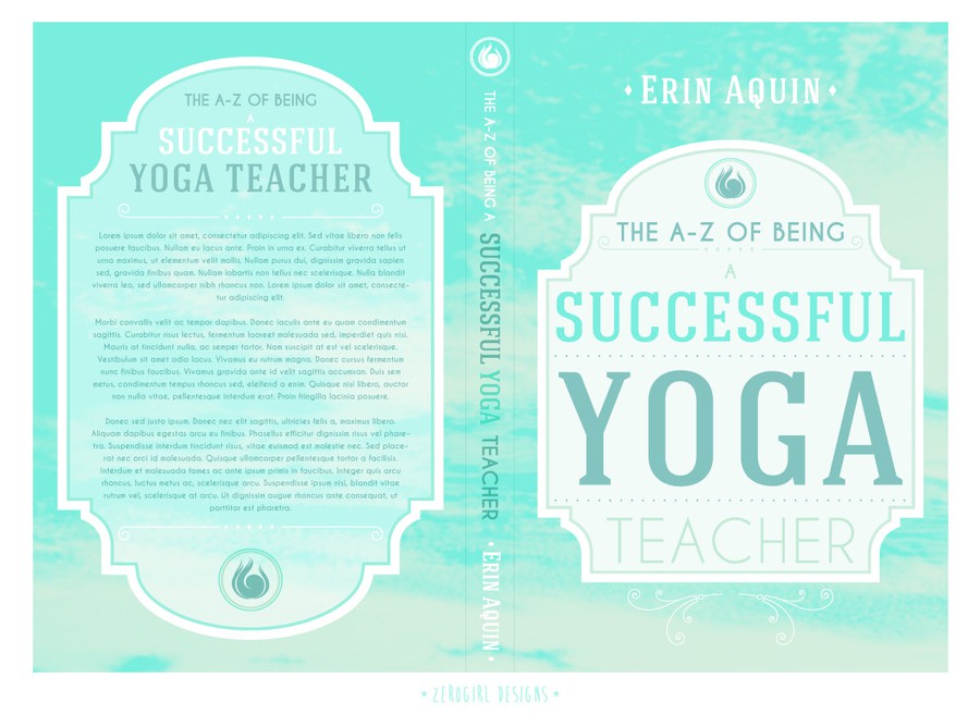 Design a Book cover for Aquin Yoga | Book cover contest