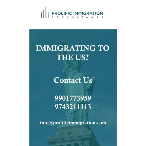 Immigration Consulting Company - Poster Design Needed | Poster contest