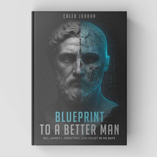 Designs | Blueprint To A Better Man-Cover Art | Book cover contest