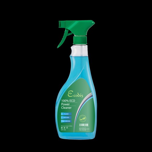 100% Bio Cleaning product label | Product label contest