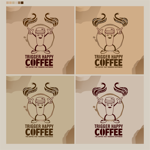 Create a fun, easy going coffee shop logo | Logo design contest