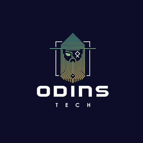 Design a powerful clean logo inspired by mythological god Odin | Logo ...