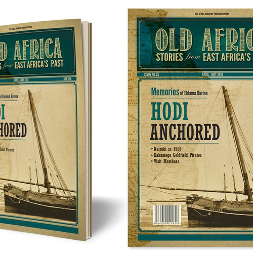 Designs | Help Old Africa Magazine with a new | Magazine cover contest