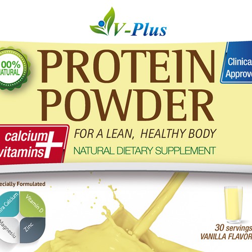 Protein Powder label design | Product label contest