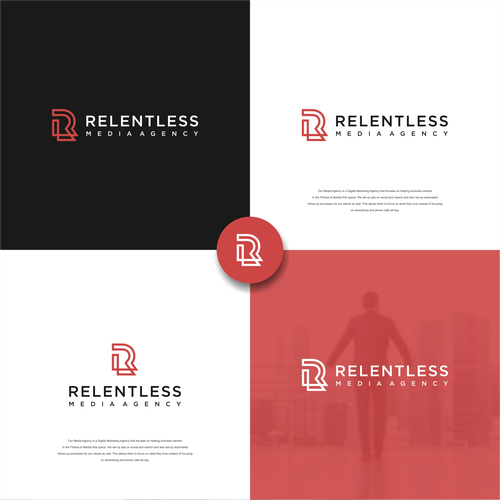 Relentless Media Agency Logo | Logo design contest