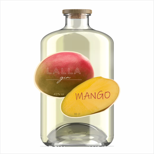 Designs | Design a trendy label for a new Gin flavour | Product label ...