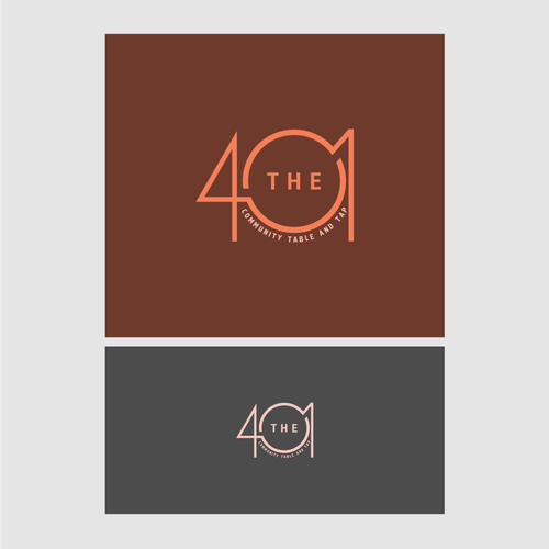 The '401 Restaurant and Bar Logo Design | Logo & social media pack contest