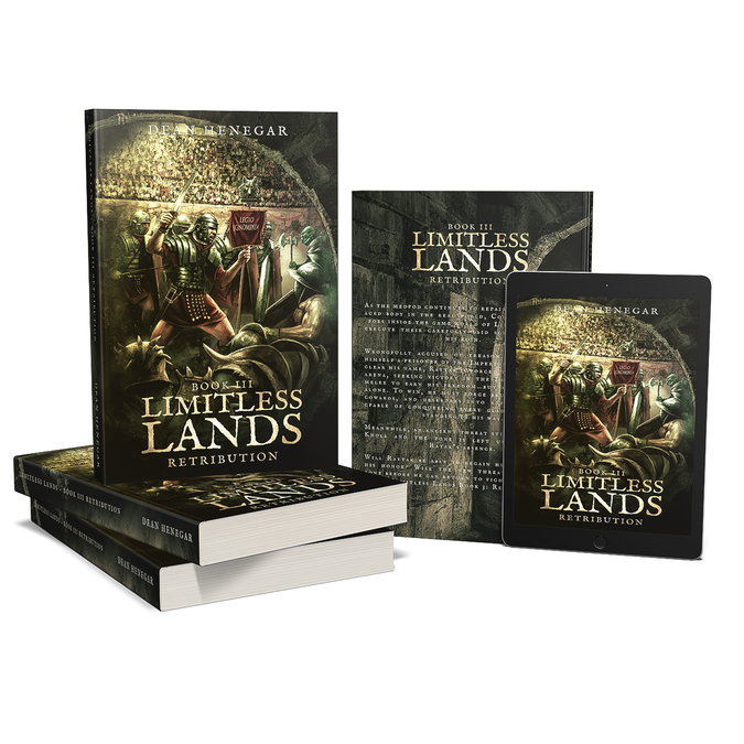 Create the next book cover for the best selling Limitless Lands series ...