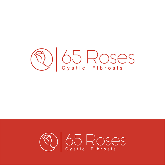 65 Roses logo for fundraising campaign | Logo design contest