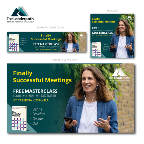 Designs | Finally, Successful Meetings Masterclass Banner | Signage contest