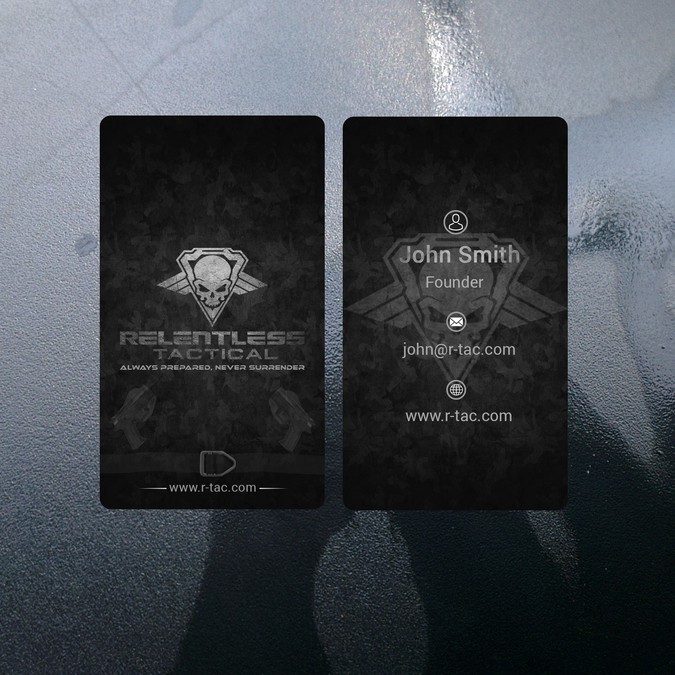 Business Card Design contest for Tactical Brand | Business card contest