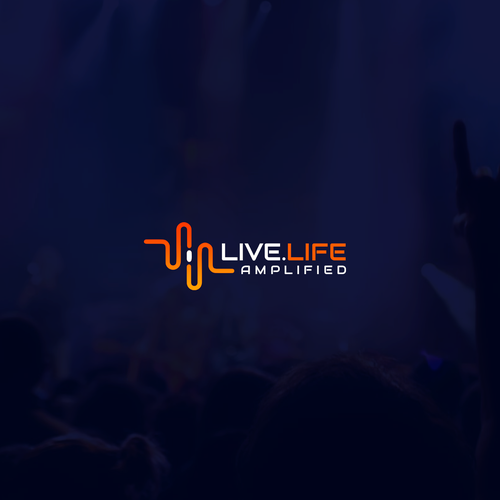 Live. Life. AMPLIFIED! | Logo design contest